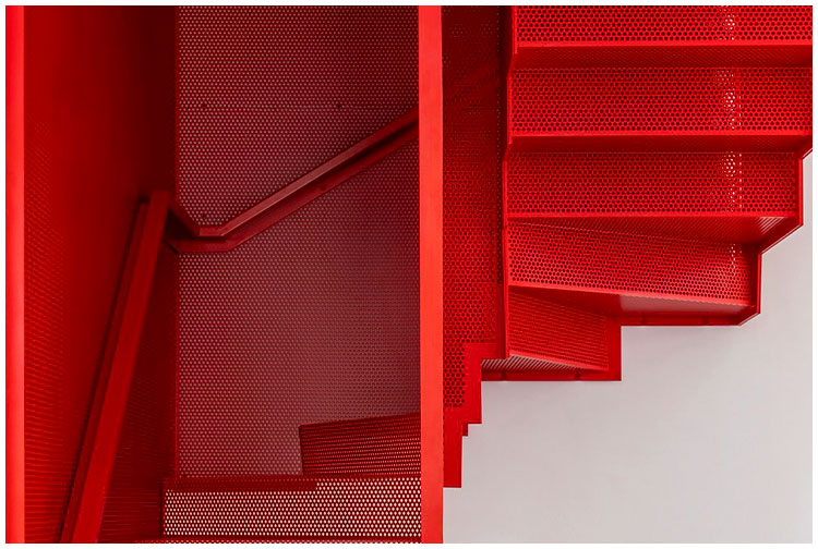 Architectural Perforated Metal Comes in Various Patterns & Sizes