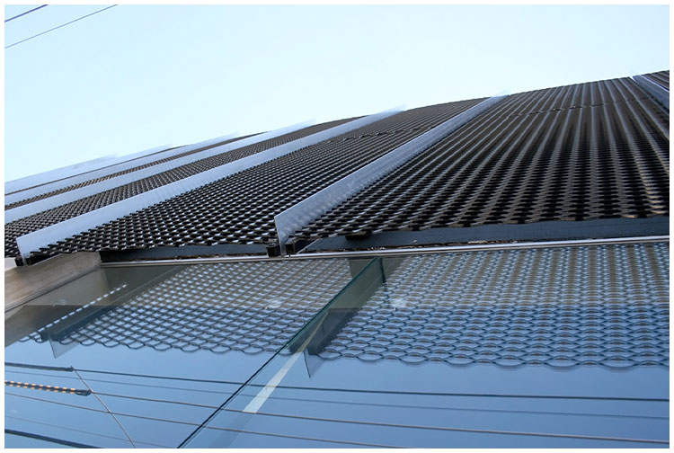 Architectural Expanded Metal Mesh Comes in Various Colors & Patterns Architectural Expanded Metal Mesh Comes in Various Colors & Patterns